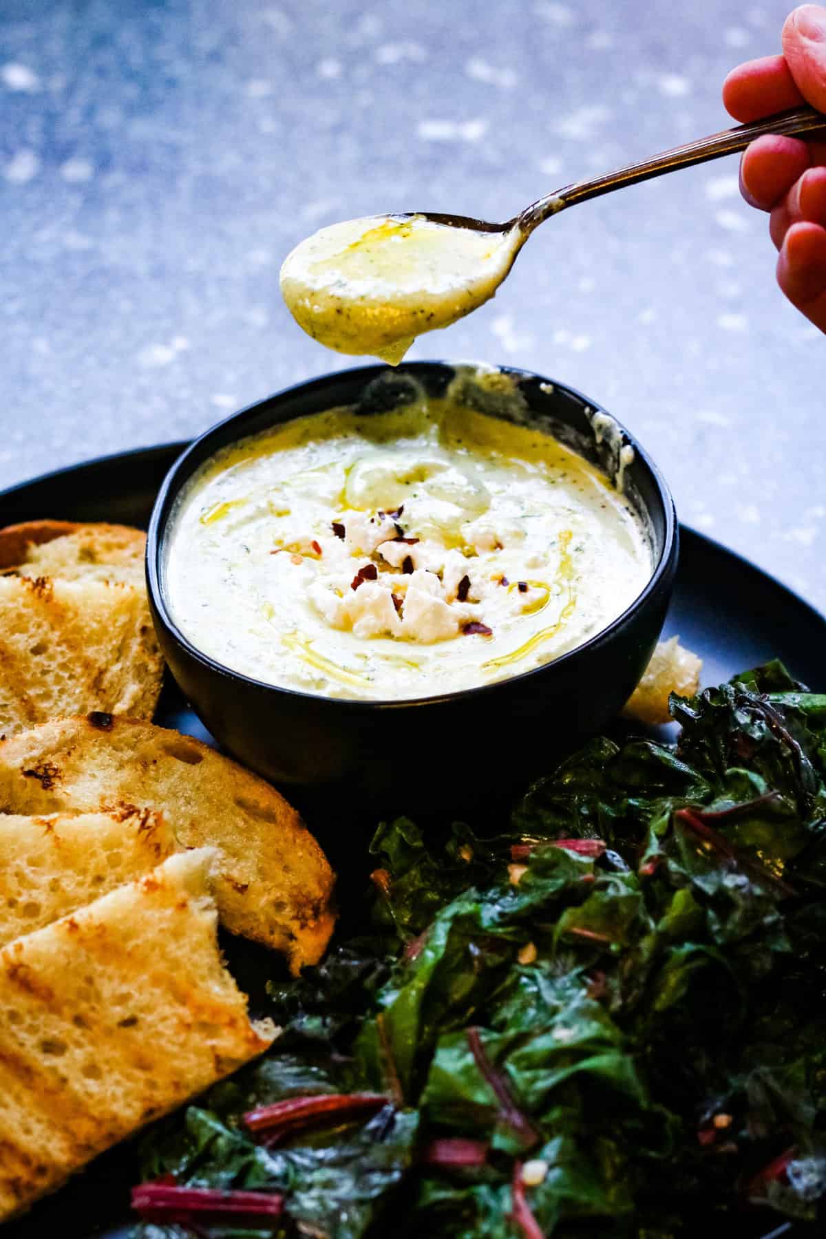 Easy Whipped Feta Spread | All Ways Delicious