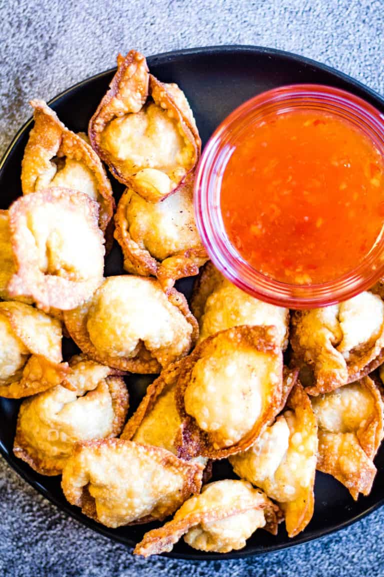 Fried Pork and Shrimp Wontons | All Ways Delicious