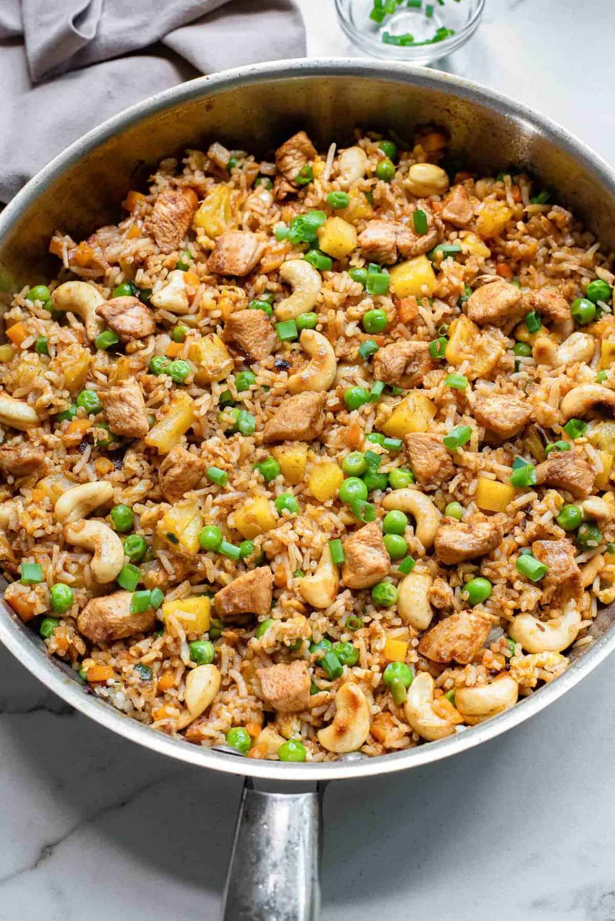 Thai Pineapple Fried Rice (Khao Pad) | All Ways Delicious