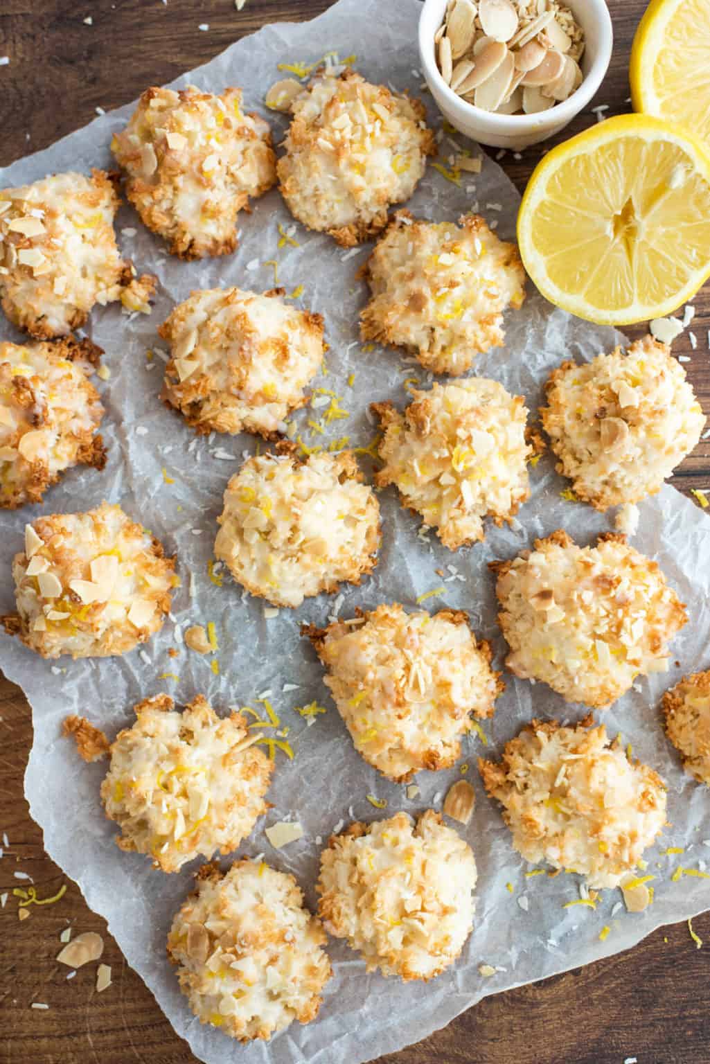 Lemon Coconut Macaroons | All Ways Delicious