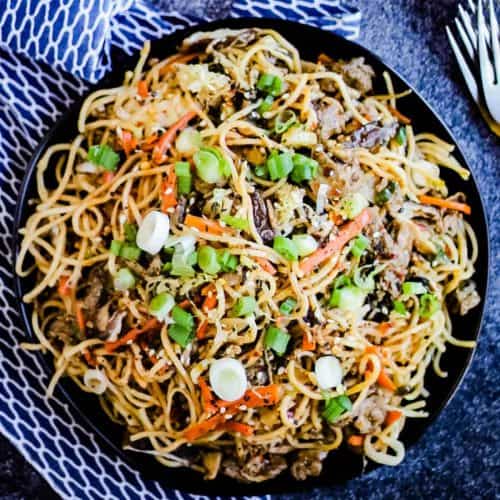 Beef Yakisoba | Quick Japanese Noodles | All Ways Delicious