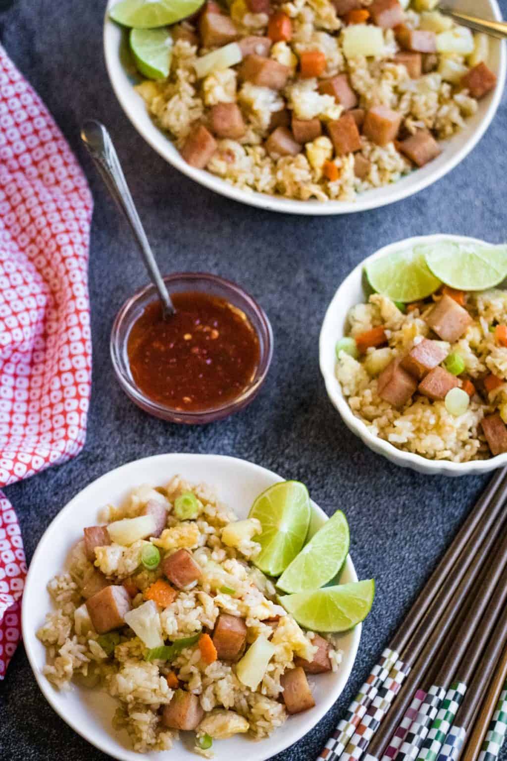 Quick Hawaiian Pineapple Fried Rice with Spam | All Ways Delicious