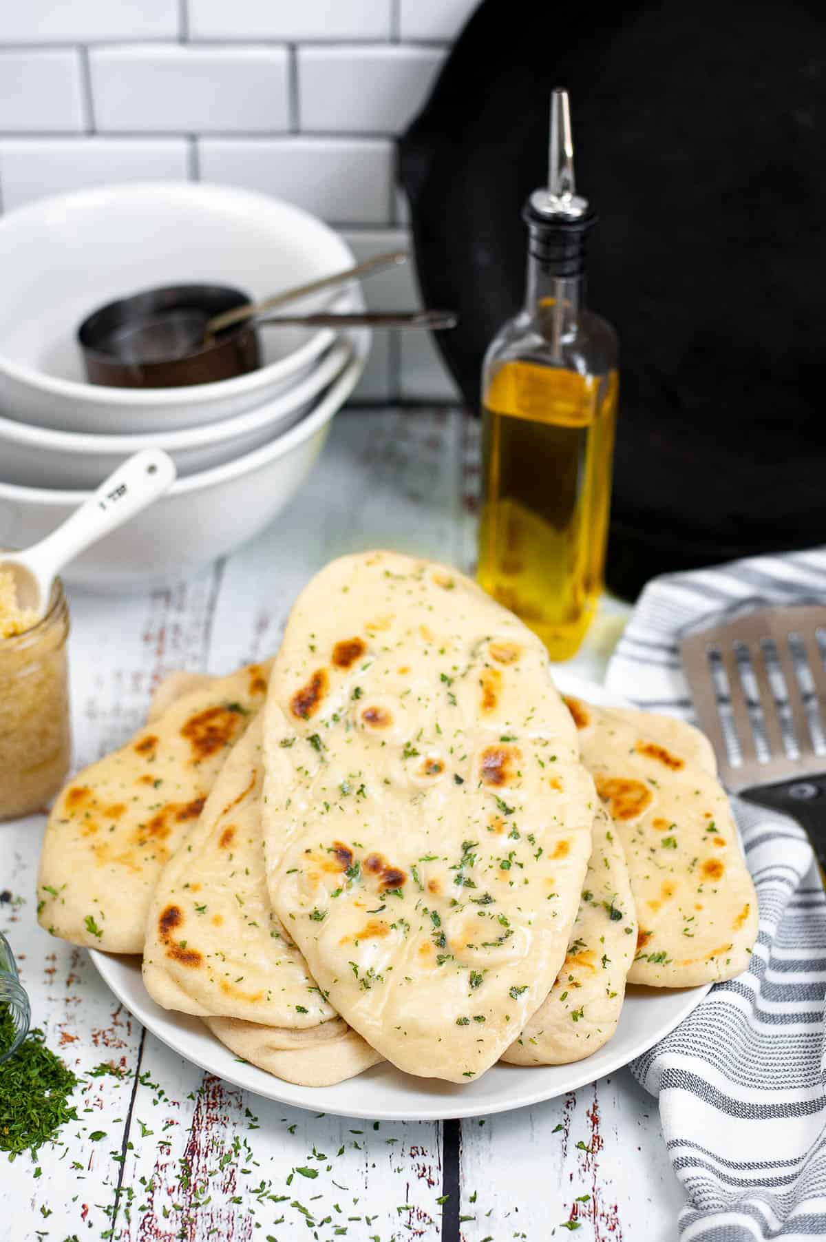 Butter Garlic Naan | All Ways Delicious