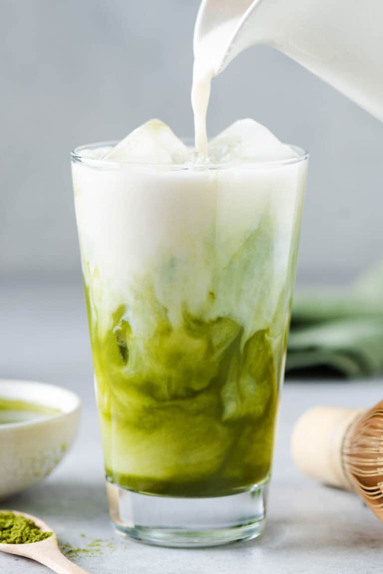 How to Make Matcha Milk Tea | All Ways Delicious