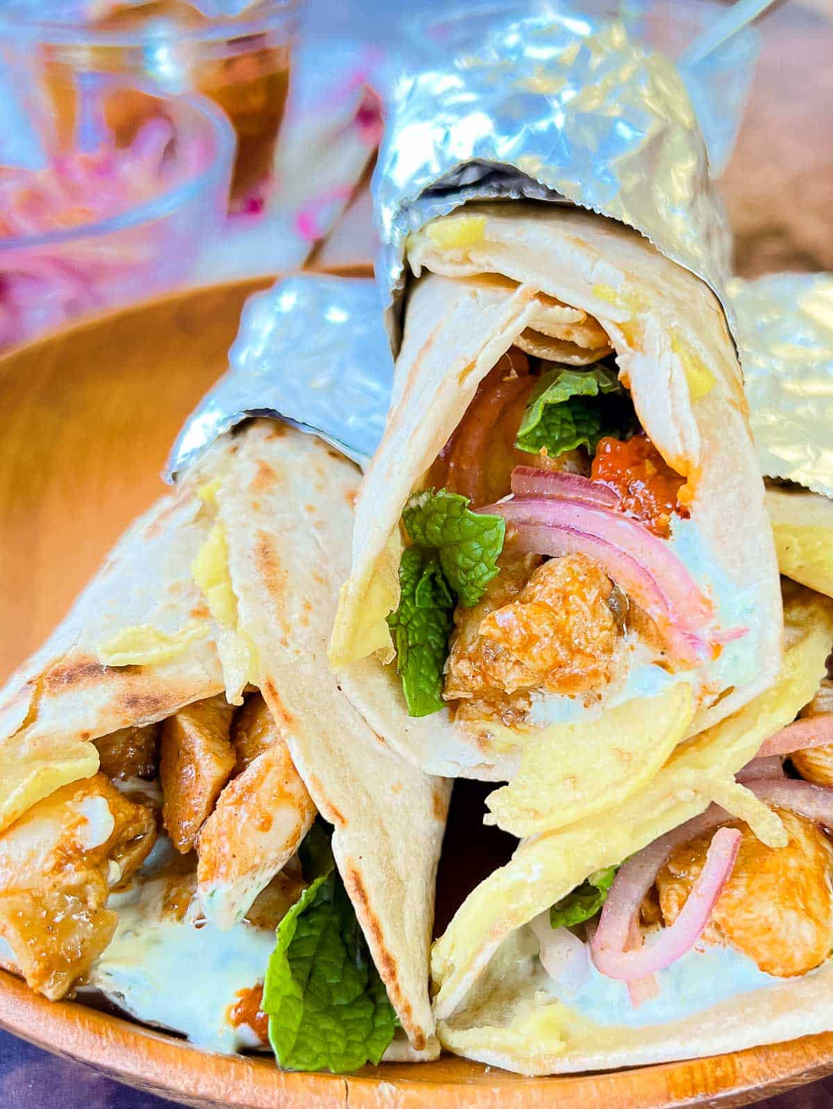 Chicken Kathi Rolls | All Ways Delicious