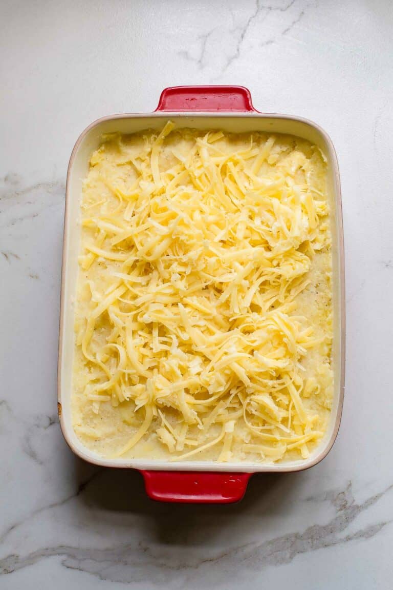 Cheesy Mashed Potato Casserole | All Ways Delicious