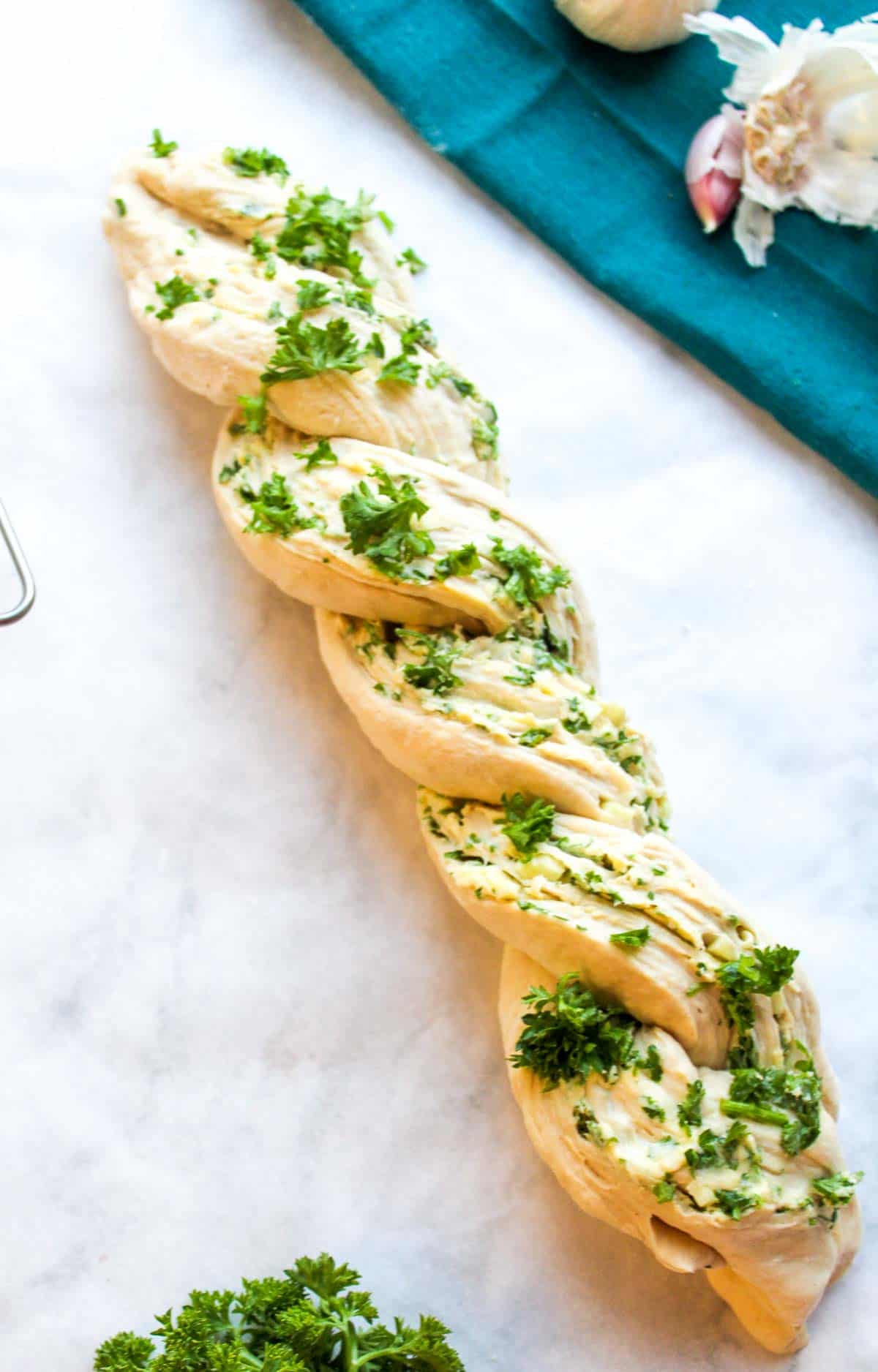 Swirled Garlic Bread | All Ways Delicious