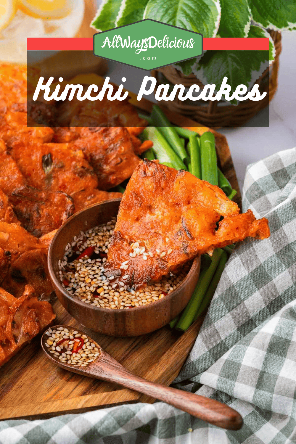 Easy Kimchi Pancakes (Kimchijeon)