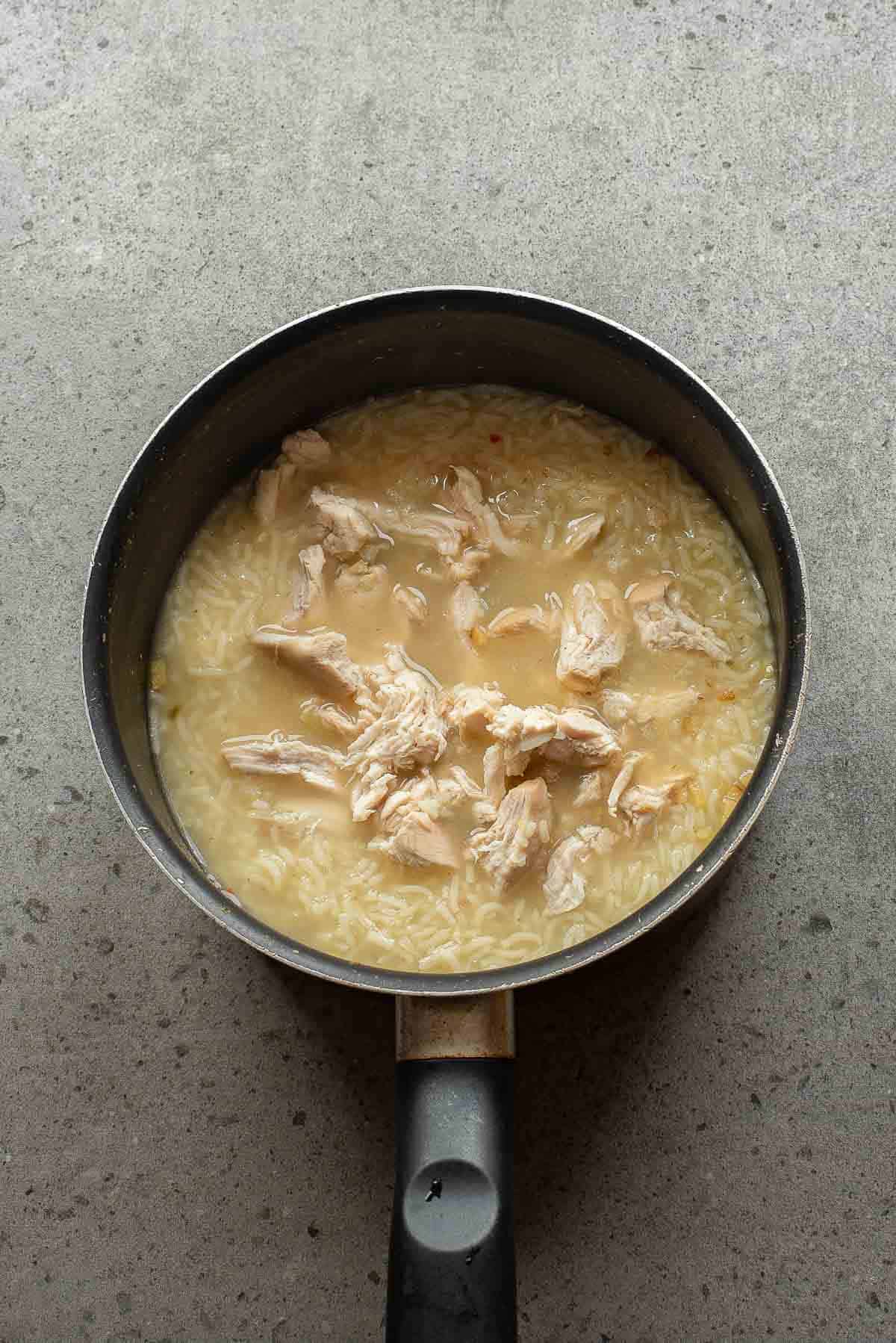 Chicken congee that gets slow cooking right—without being slow
